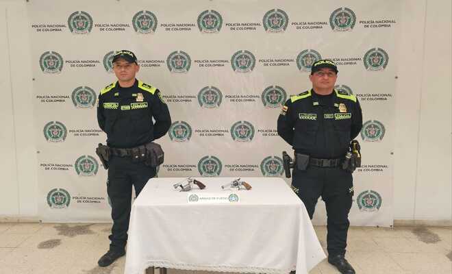 Incautan armas de fuego en Ipiales | Policía Nacional de Colombia